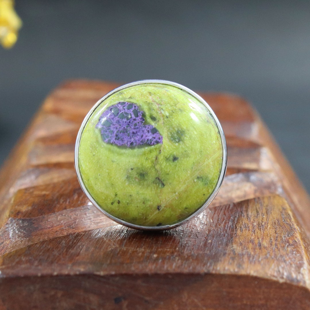 Mothers Tasmanian Serpentine Ring-sterling Silver Serpentine Ring ...