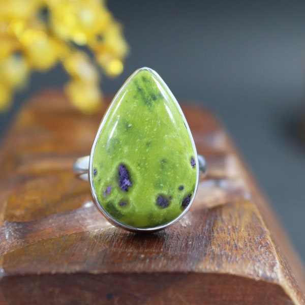 Serpentine Ring - Etsy