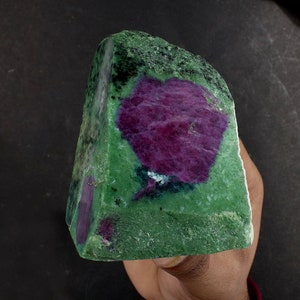 Ruby in Zoisite Mineral Specimen, Decorator Zoisite Crystal, Natural ...