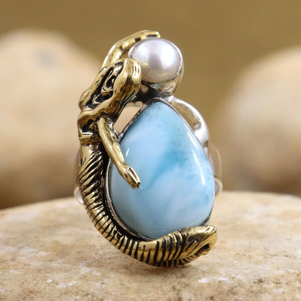 Mermaid Ring - Etsy