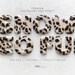 Snow Leopard Fur Text Effect for Photoshop Ideal for Bold Fonts and ...
