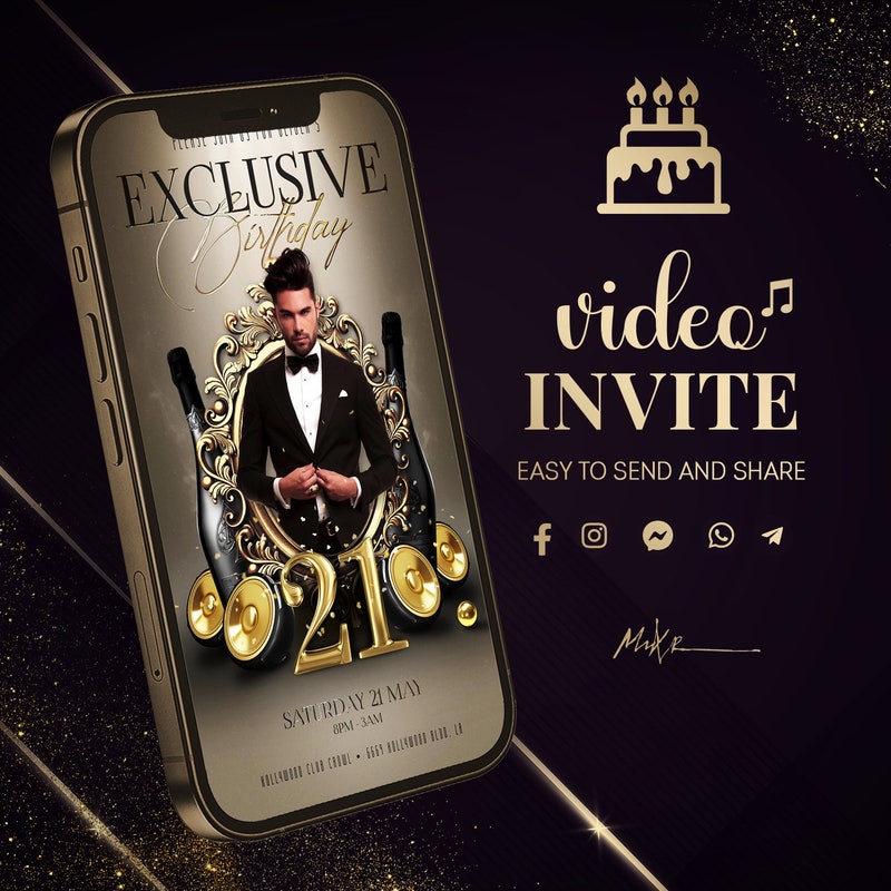 Video Invitation - Etsy