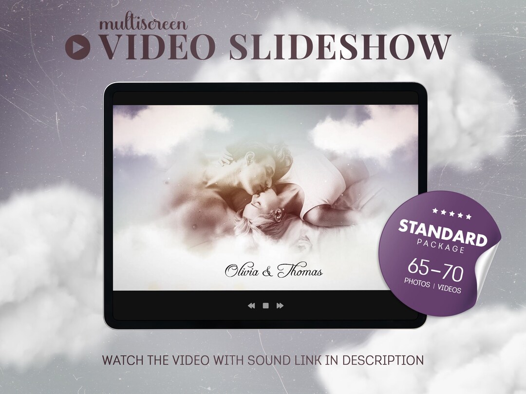 Standard Birthday SLIDESHOW, Family VIDEO, CUSTOM Slides, Cinematic ...