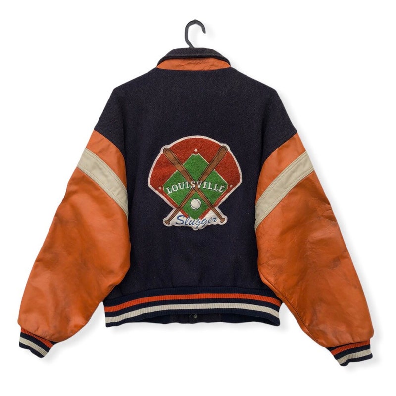 90s Baseball Jacket - Etsy
