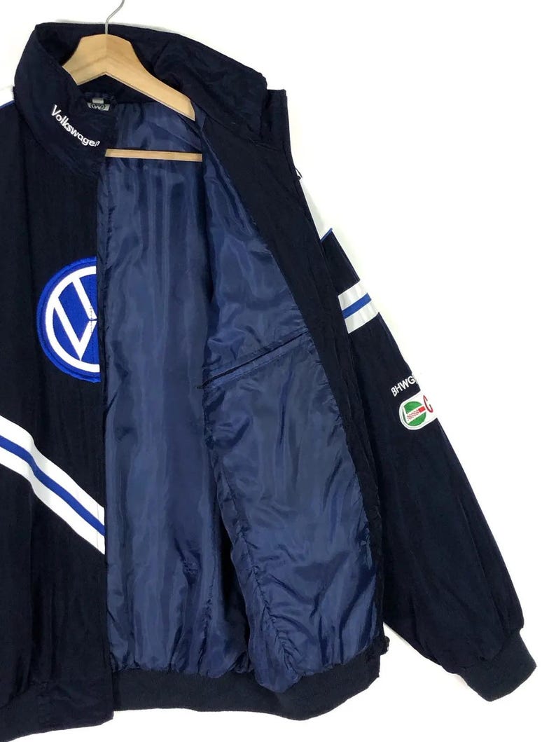 Rare Vintage 90’s Volkswagon Racing Bomber Jacket - Etsy