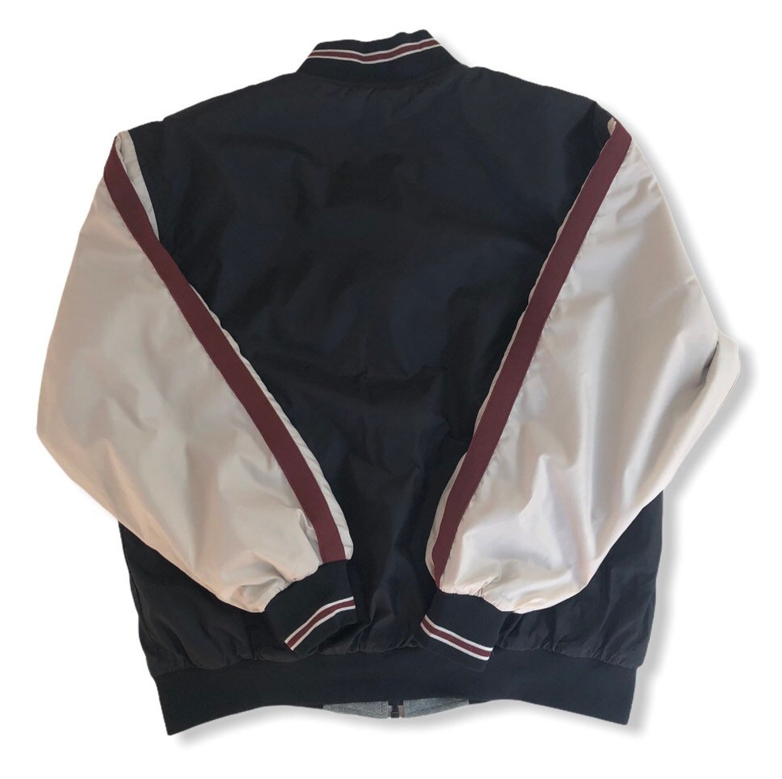 Vintage 90’s Nike Reversible Bomber Jacket - Etsy