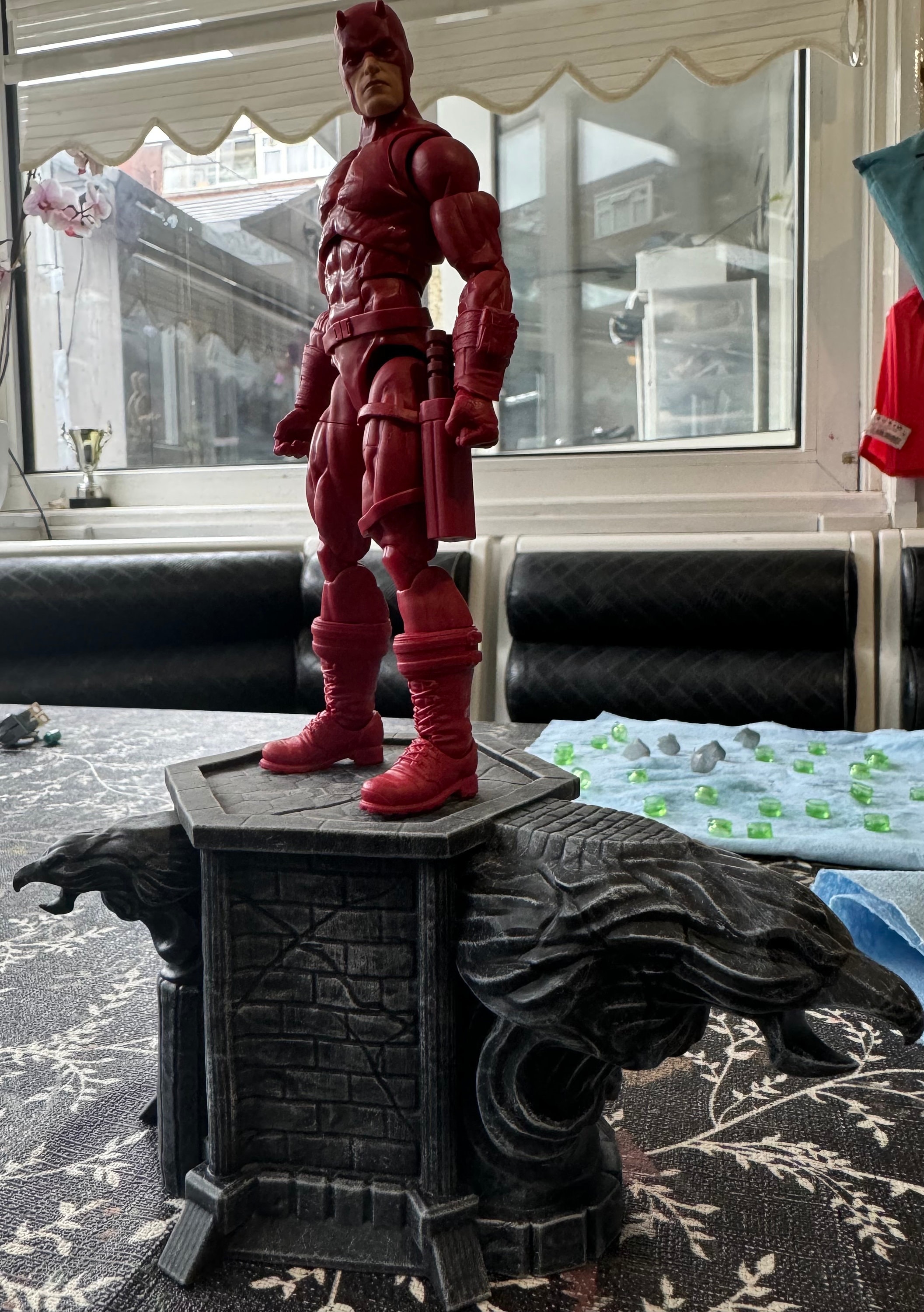 Rooftop Eagle Display Stand Painted (FIGURE NOT INCLUDED) - Etsy