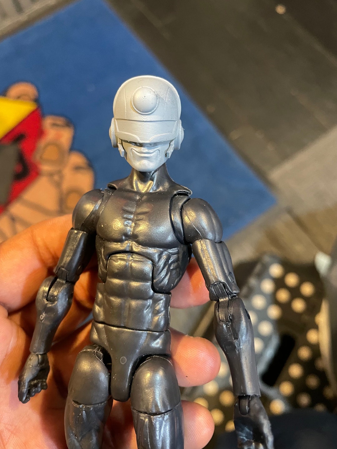 The Creator Smiling Head Sculpt (unpainted) FIGURE NOT INCLUDED - Etsy