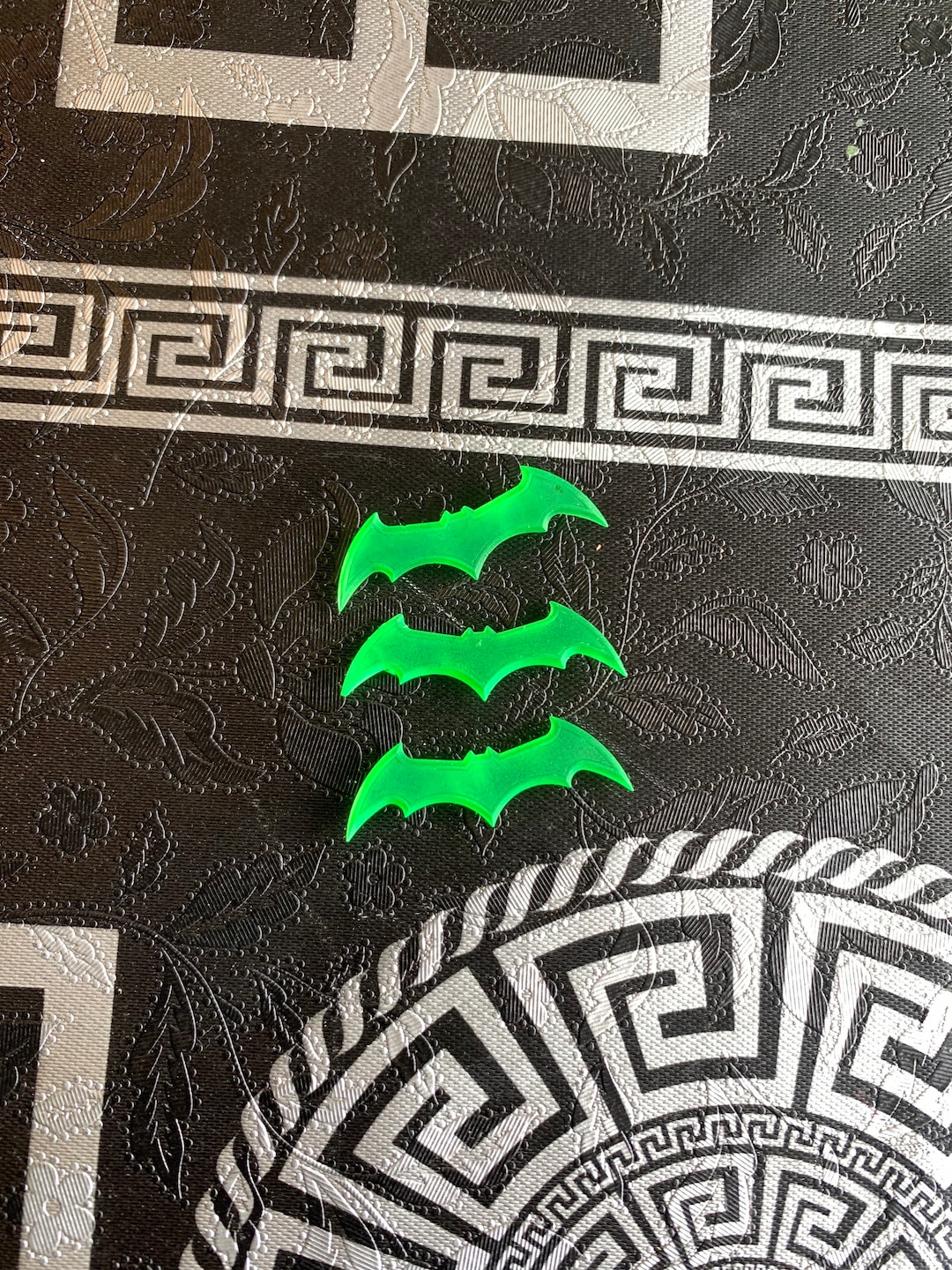 3x Green Bat Boomerangs - Etsy