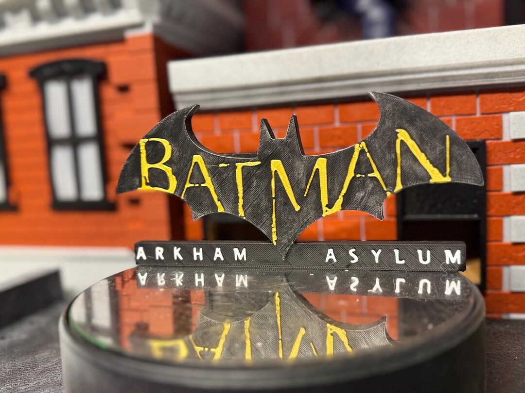 Bat Guy Display Logo - Etsy