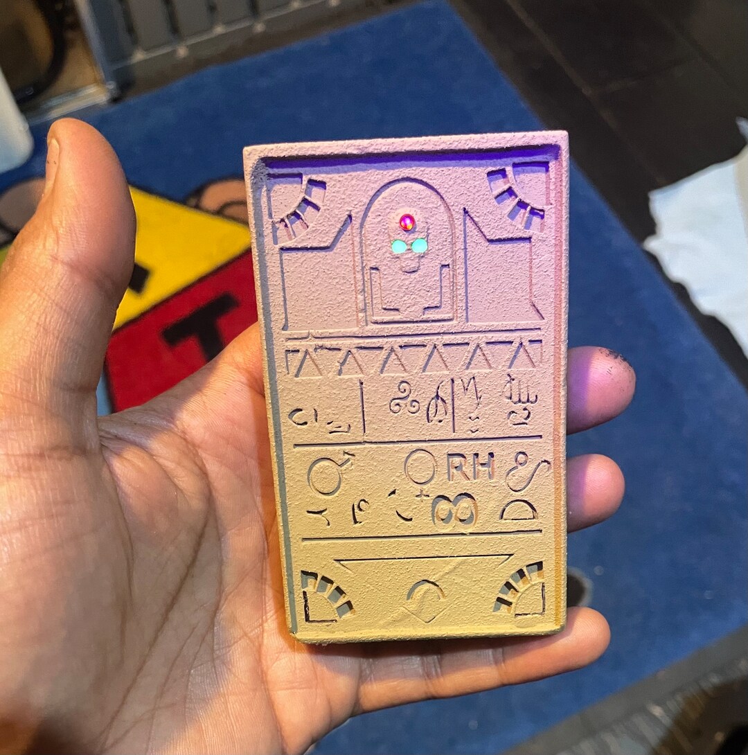 Store Exclusive- Ancient Tablet Relic Textured and Painted (figures NOT ...