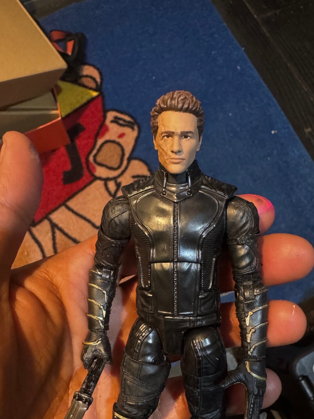 Green Menace Jr Scarred Head Sculpt (painted) FIGURE NOT INCLUDED - Etsy