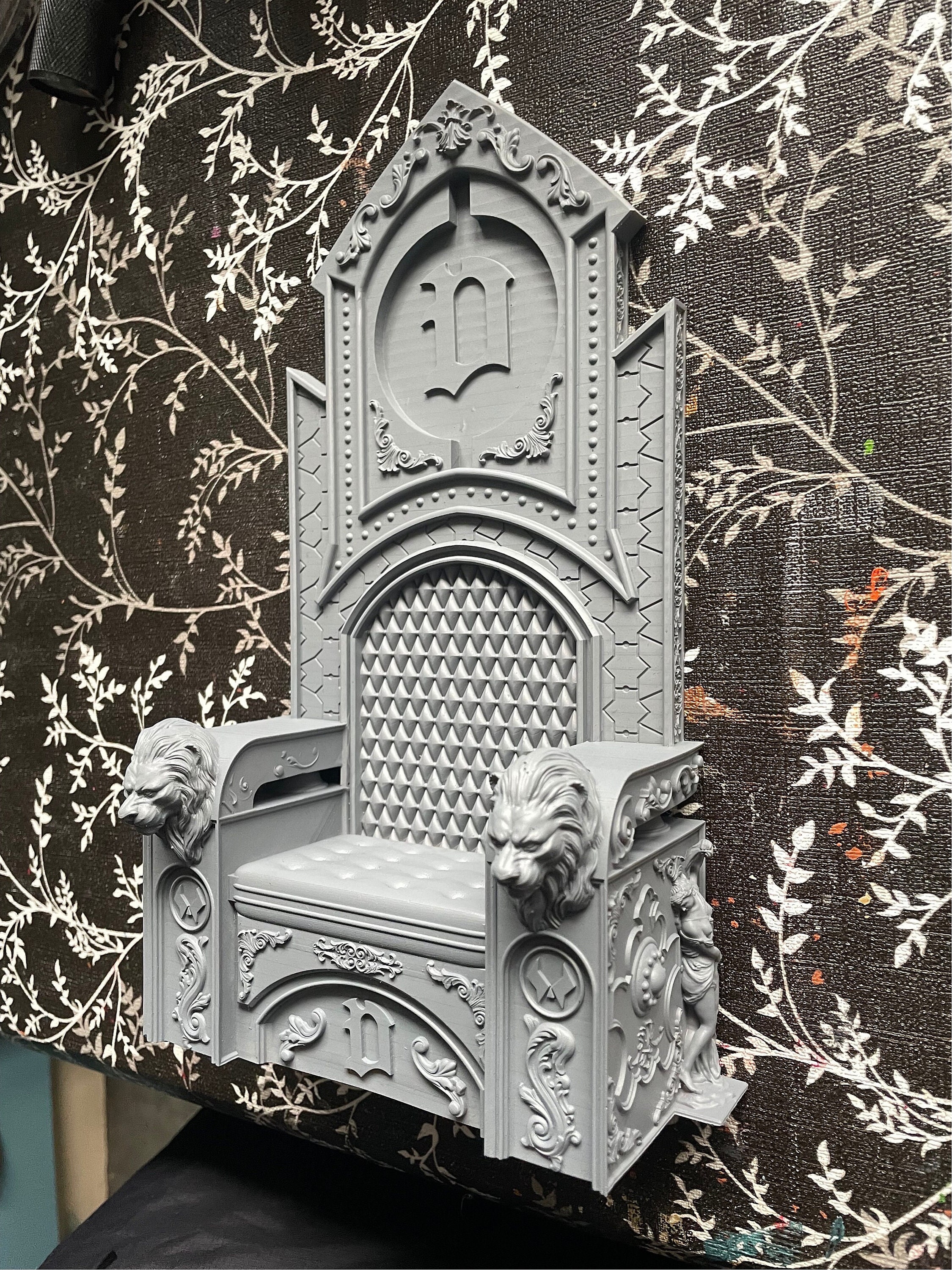 The Ruler’s Throne (unpainted) - Etsy