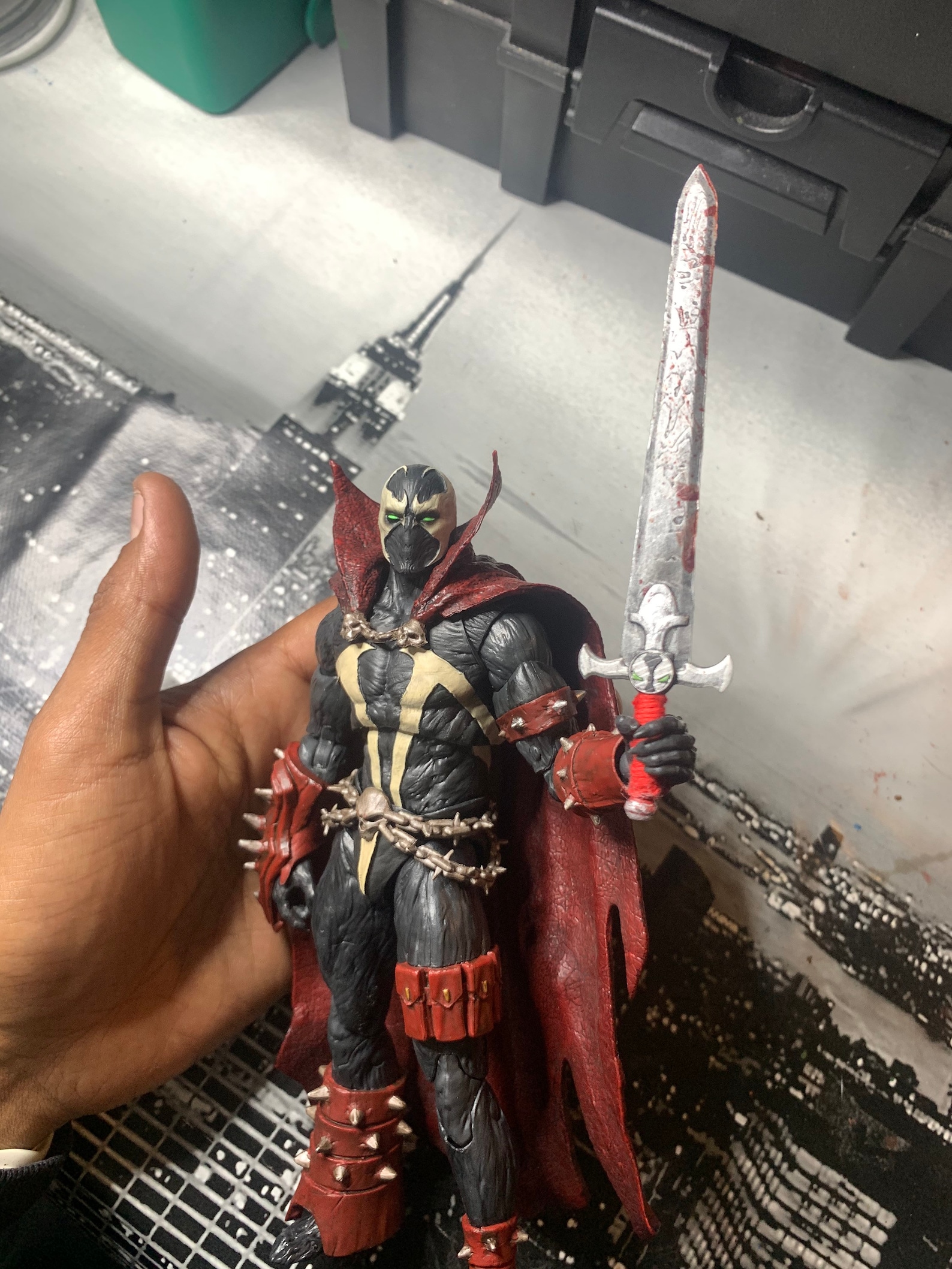 Spawn sword & axe McFarlane MK11 | Etsy
