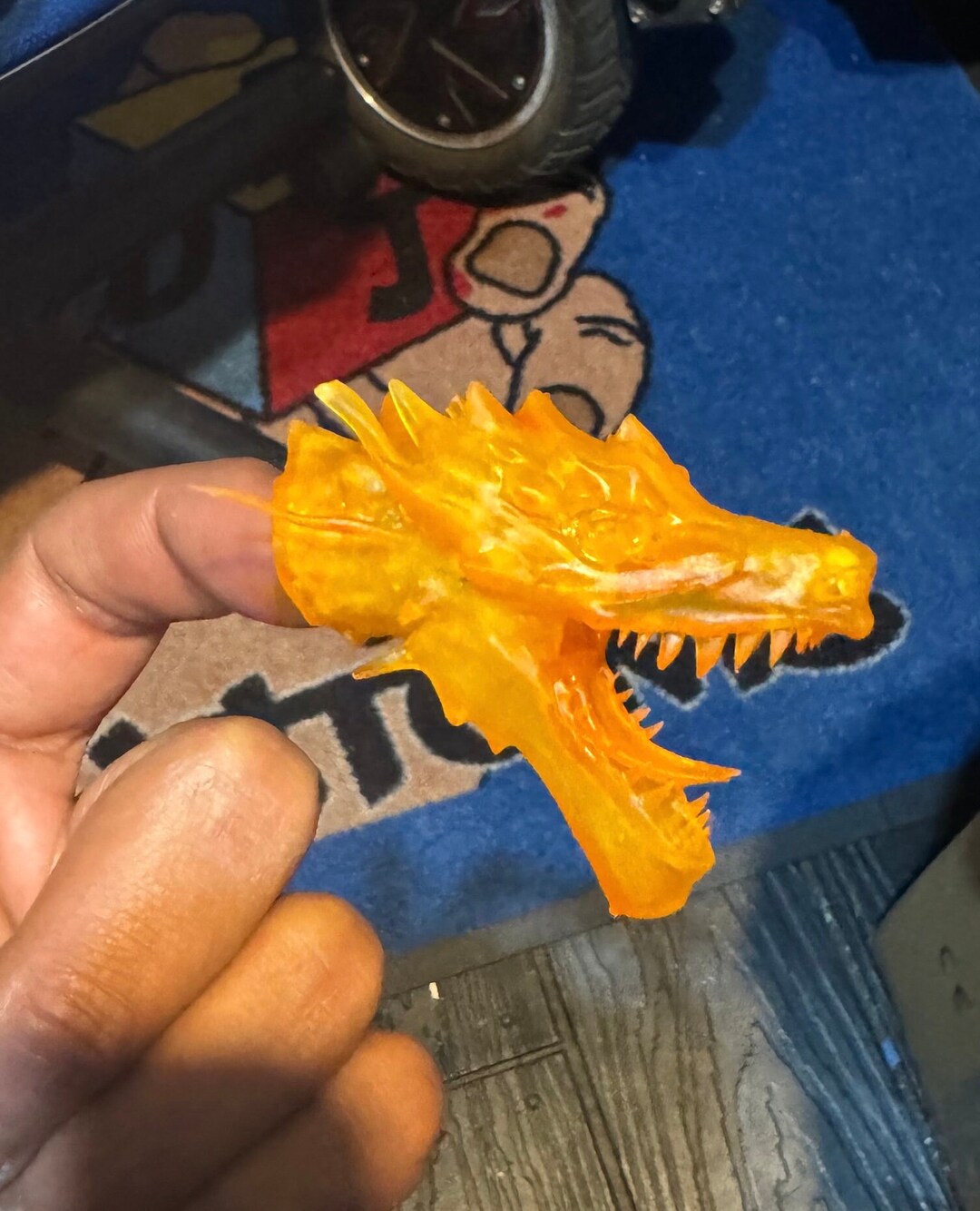 Dragon Punch Hand Effect (available in Orange, Green, Red, Pink and ...