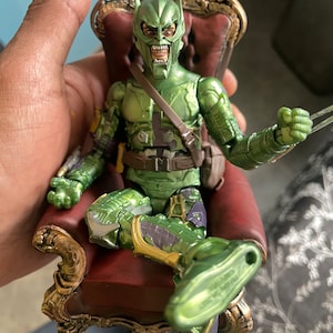 Green Menace Open Helmet Painted Head Sculpt (FIGURE NOT INCLUDED) - Etsy