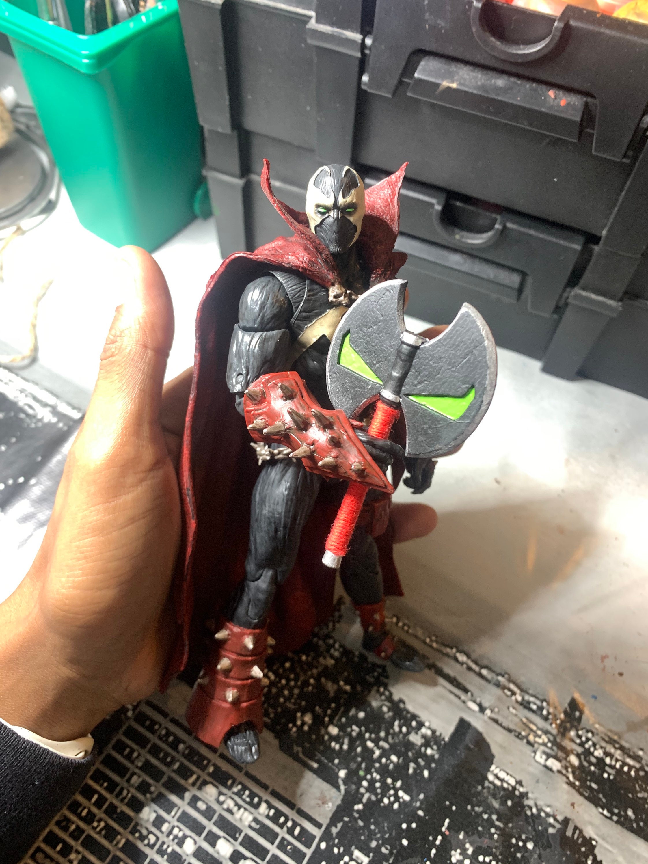 Spawn sword & axe McFarlane MK11 | Etsy