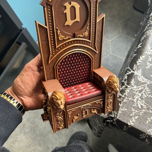 The Ruler’s Throne (painted) FIGURE NOT INCLUDED - Etsy