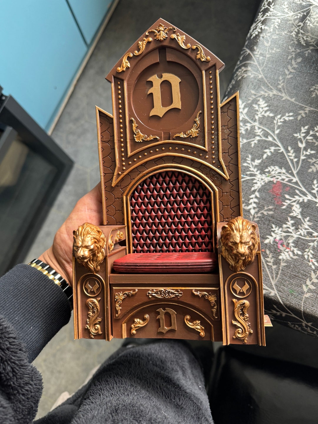 The Ruler’s Throne (painted) FIGURE NOT INCLUDED - Etsy