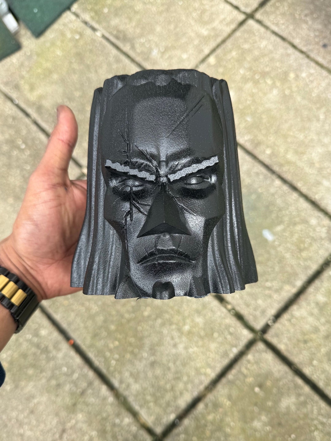 The Savage Rock Face (unpainted) - Etsy