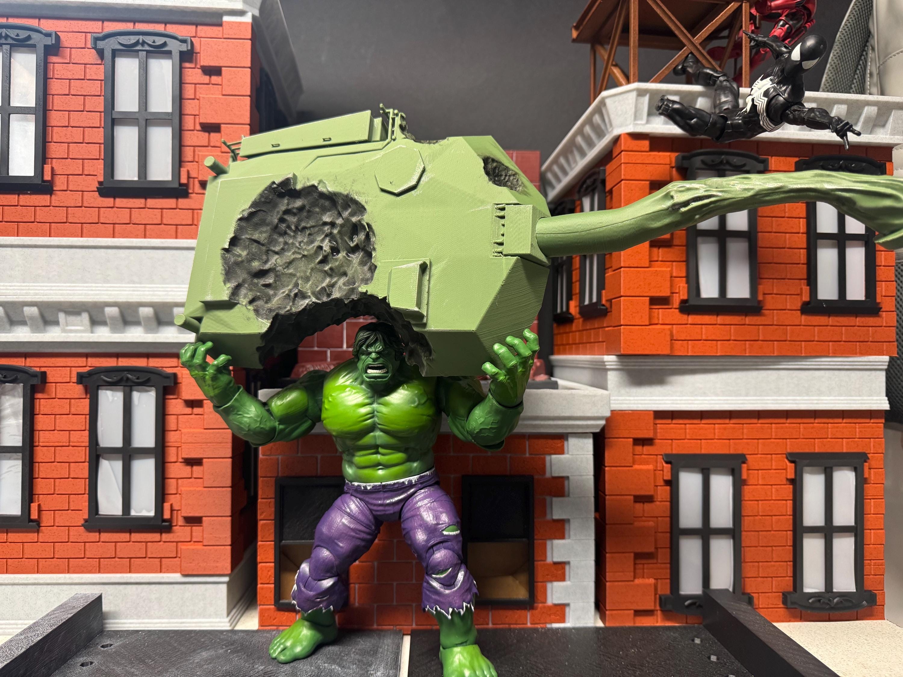 Destroyed Tank Prop 1:12 Scale - Etsy