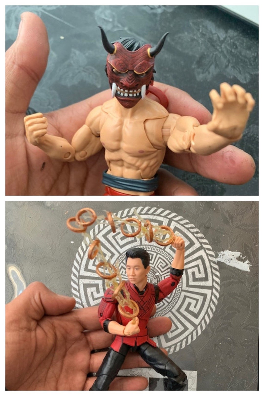 Oni Mask & Jewellery Lightning Attack Effect - Etsy