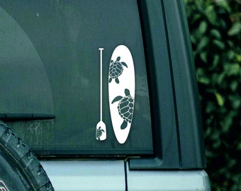 SUP Stand up Paddle Board Sticker - Etsy