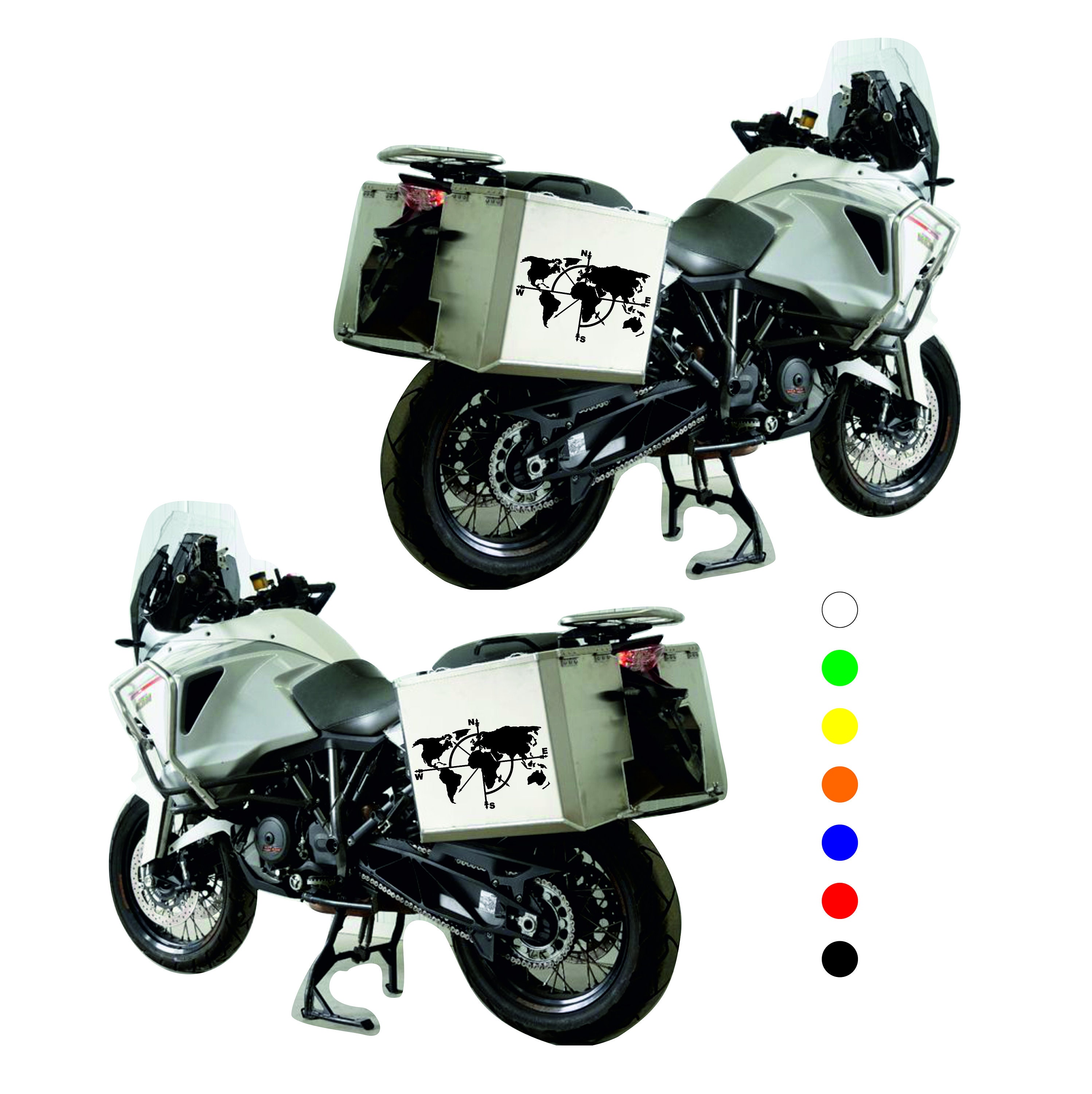 Motorcycle Sticker Adventure Bike Decal Adventure Bike - Etsy