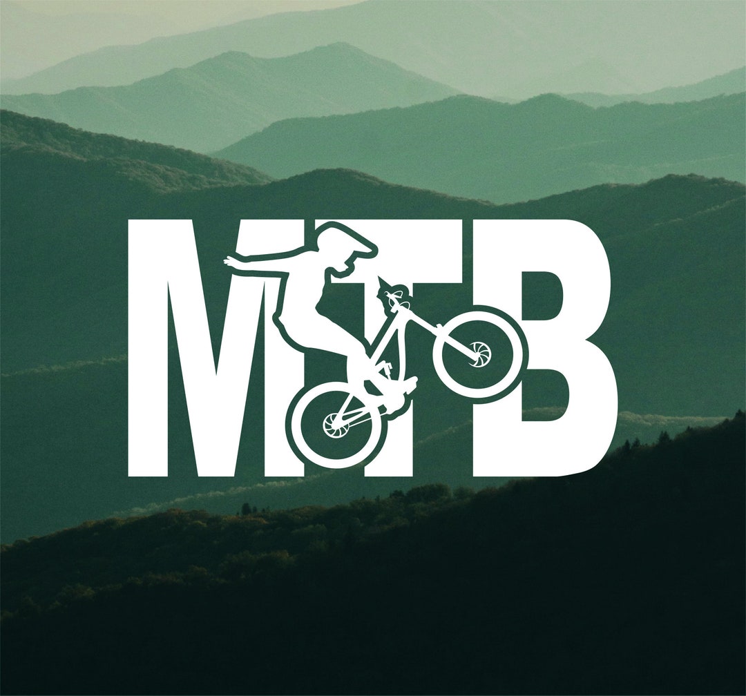 Mountain Bike Sticker | MTB Sticker | Mountain Bike Bumper Sticker ...