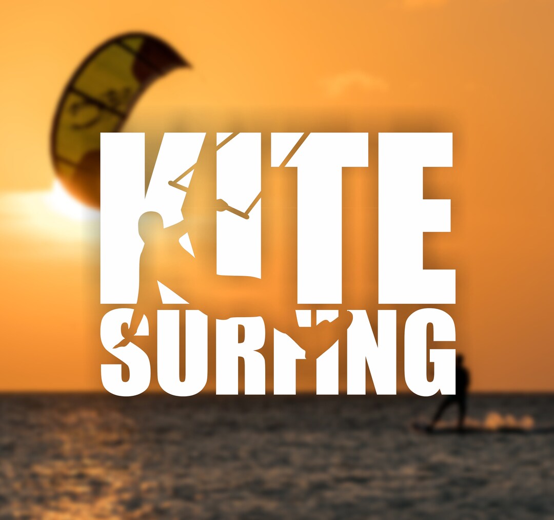 Kitesurf Aufkleber Kite Surfing Vinyl Sticker Decal Kitesurfing Sticker ...