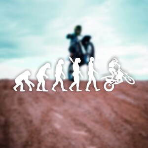 Motocross Evolution Vinyl Sticker Mx Evolution Vinyl Sticker Decal ...