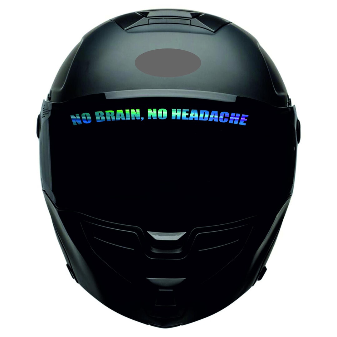 Motorcycle Visor Decal, Custom Text, Motorrad Helm Wunschtext, Helmet ...