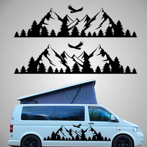 Camper Van Stickers Graphics, Camper Van Sticker Set, VW T5 Camper ...
