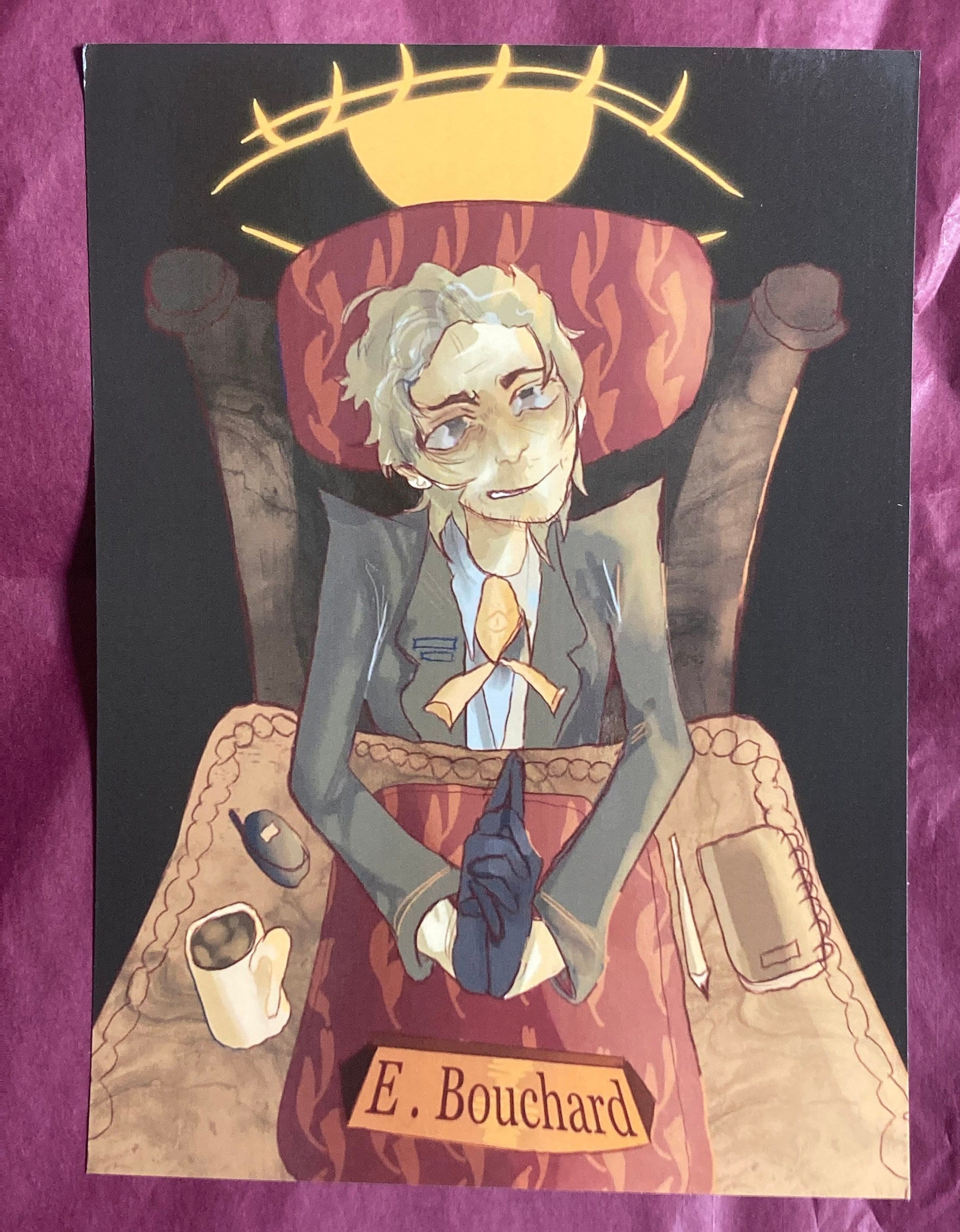 Elias Bouchard "the Magnus Archives" 7x5 Art Print - Etsy