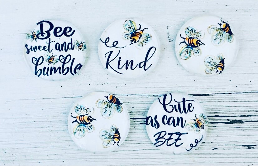 Bee Magnets Bulk - Etsy