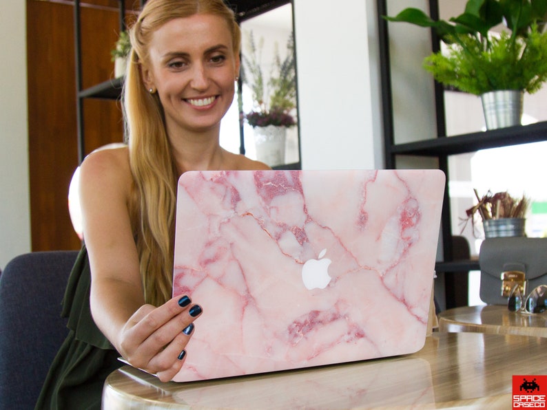 Pink Marble Macbook Pro 16 Inch Case Macbook Air 13 Inch Case - Etsy
