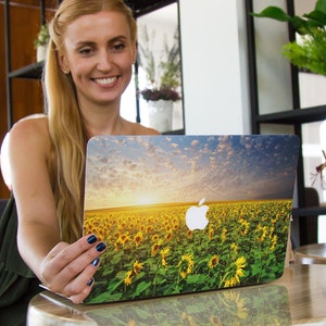 Sunflower Field MacBook Case Flower Case Mac Air 11 Hard Case 13 Inch ...