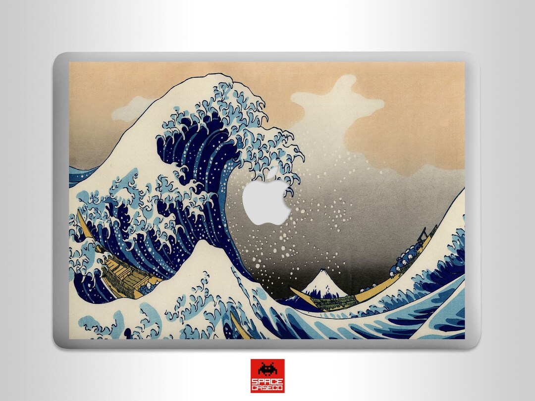 Japanese Art the Great Wave off Kanagawa MacBook Case Ukiyo-e MacBook ...