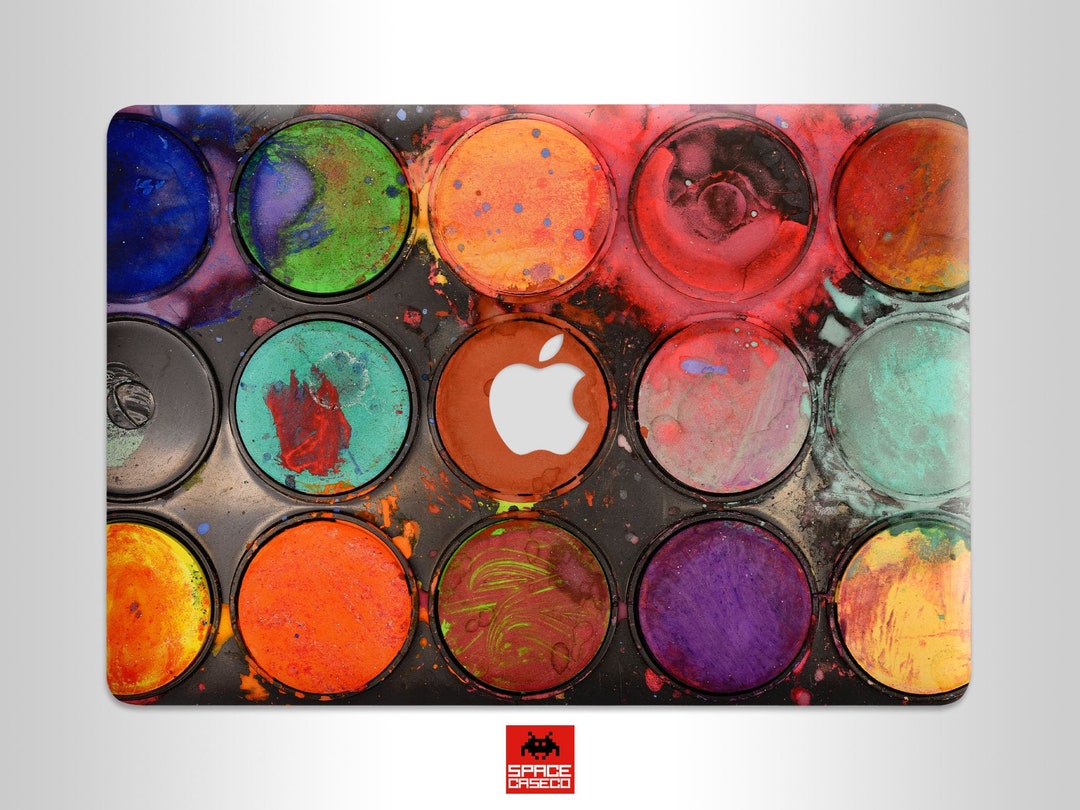 Gouache Colourful Paints MacBook Pro Hard Plastic Case MacBook Air Case ...