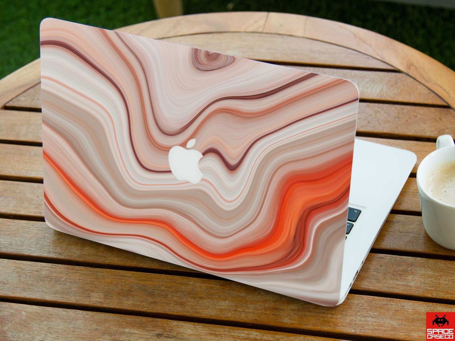 Beige and Orange Paint Macbook Air 11 13 Pro 13 15 M1 M2 Chips - Etsy