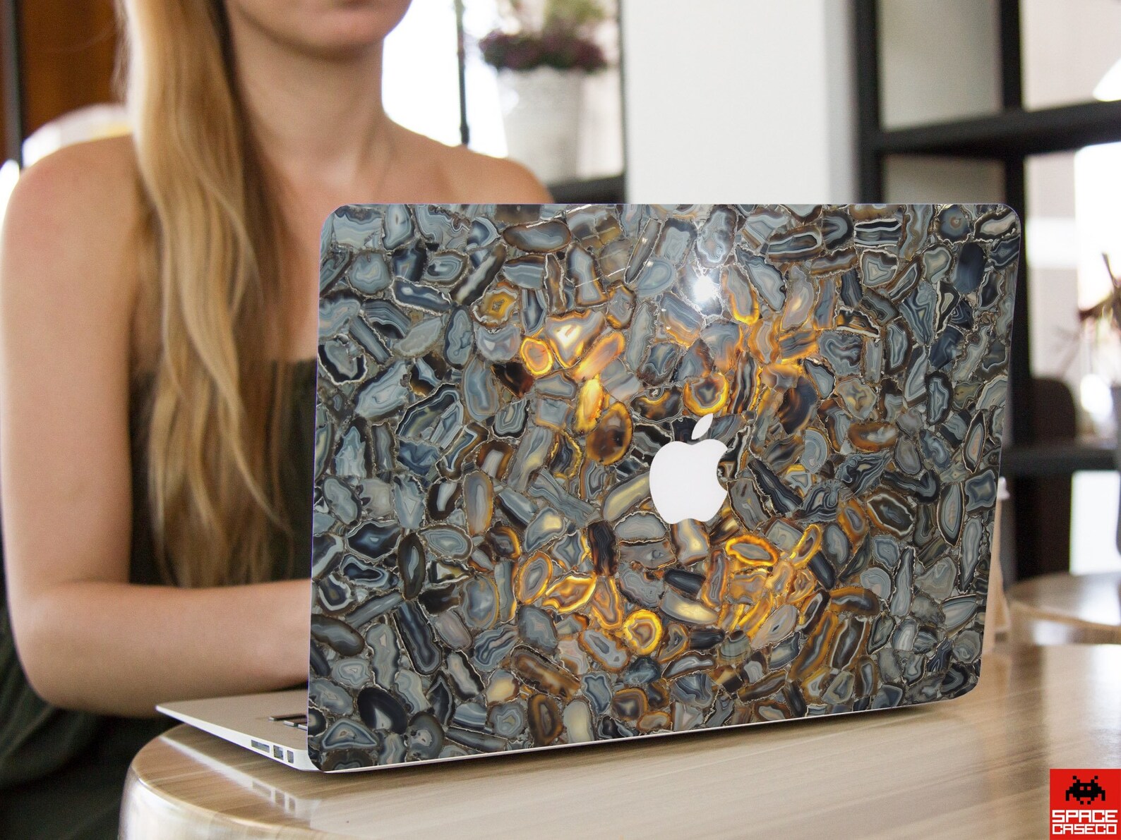 Sunny Sea Shell Macbook Pro 16 Inch Case Gray Marble Macbook | Etsy