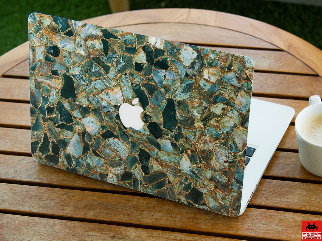 Green Stone Design MacBook Case: Hard Plastic Shell Art Print - Etsy