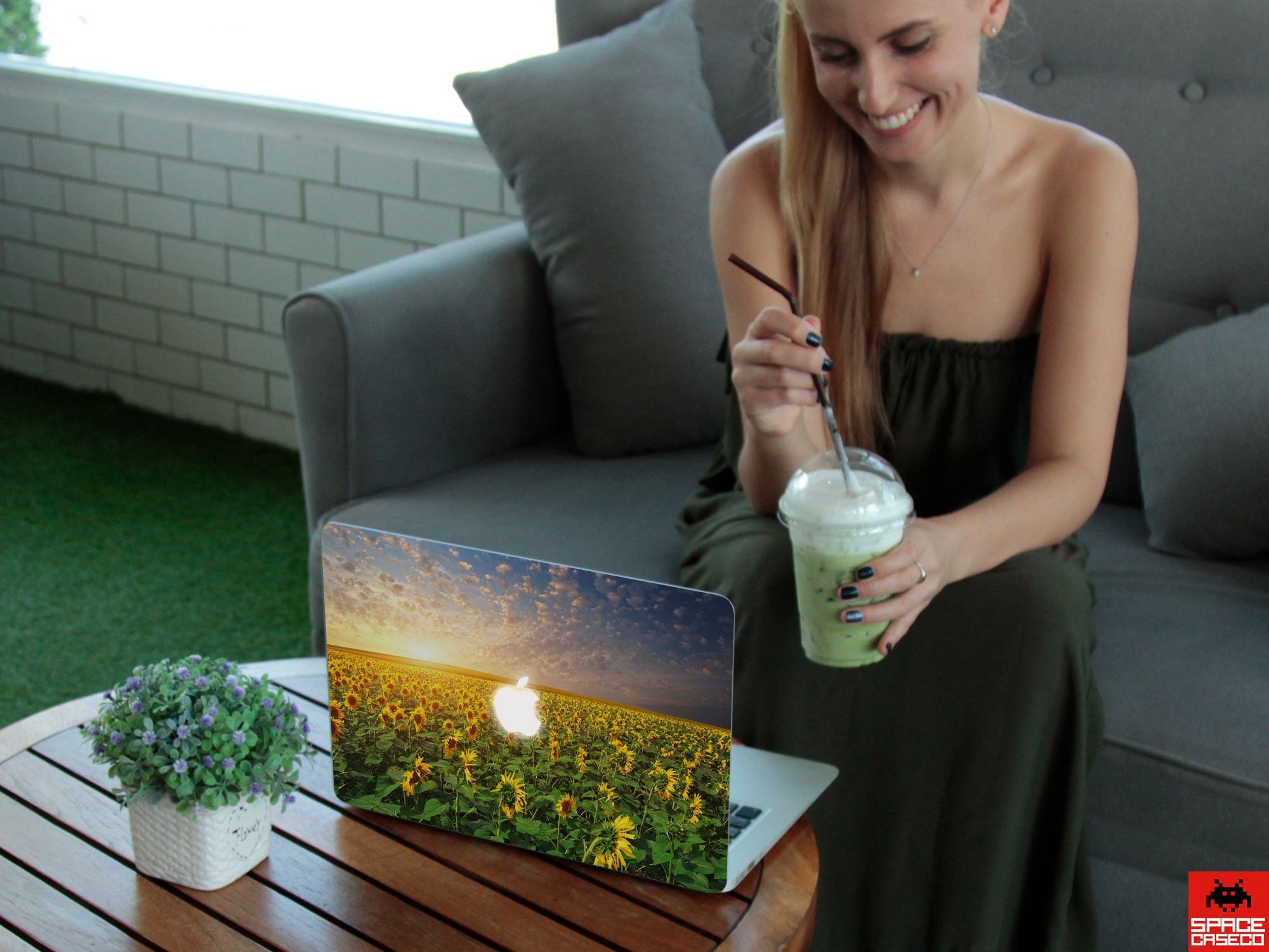 Sunflower Field Macbook Case Flower Case Mac Air 11 Hard Case | Etsy