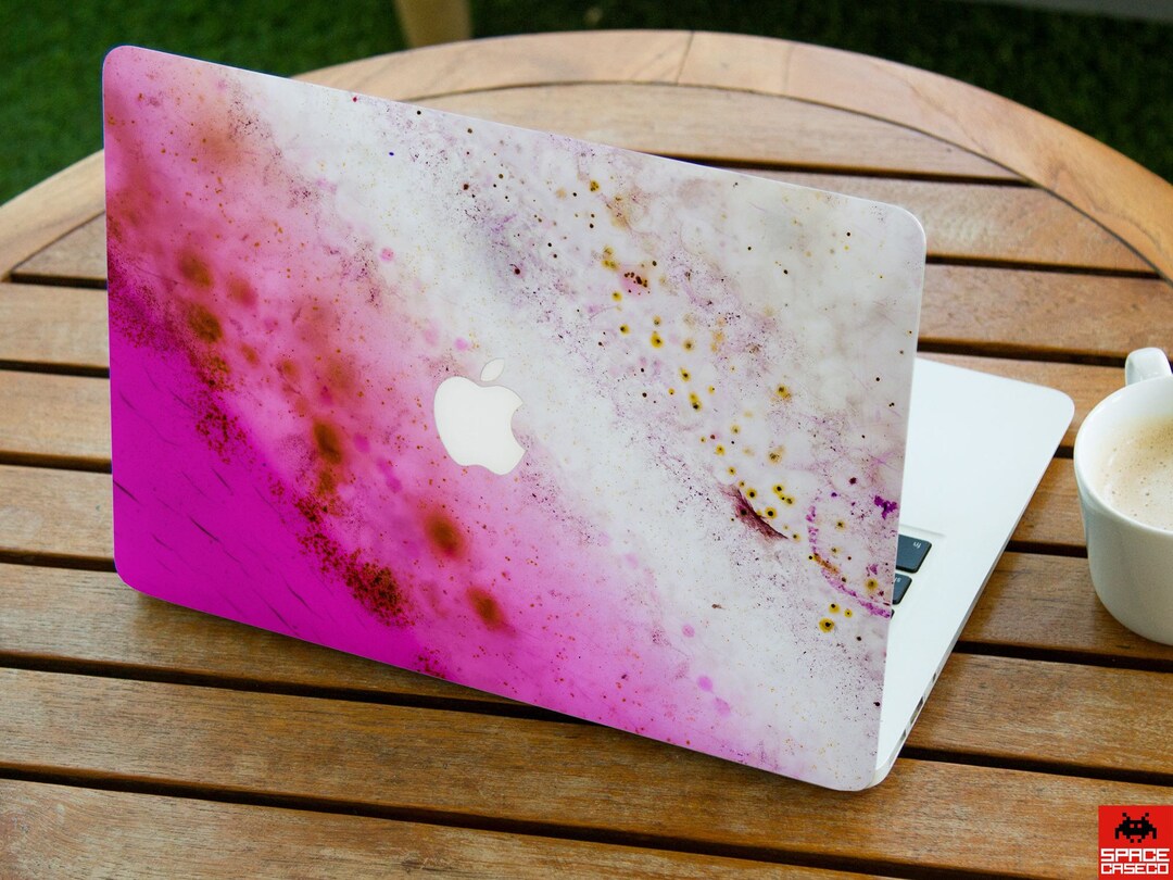 Pink Marble Hard Plastic Shell for MacBook Pro and MacBook Air M2 and ...