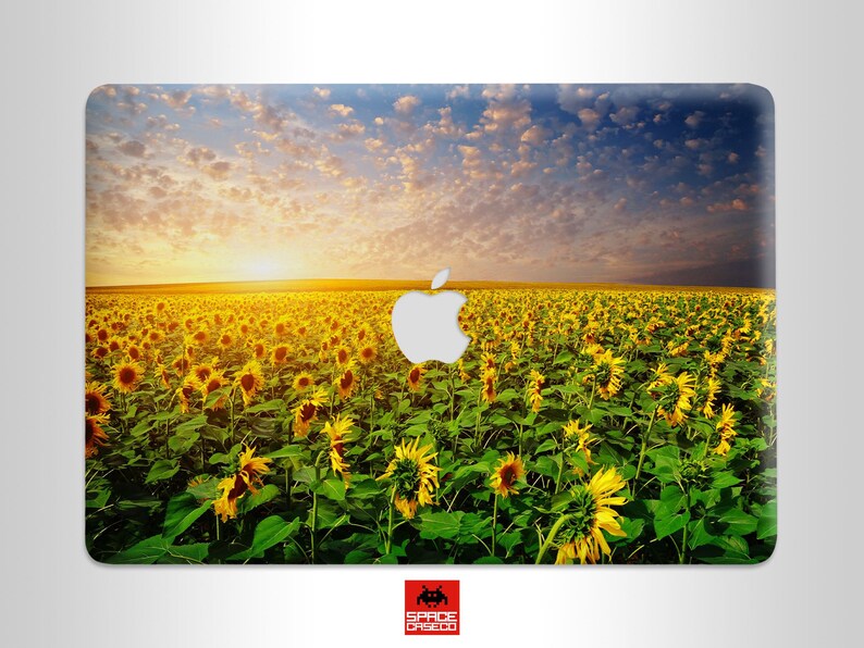 Sunflower Field Macbook Case Flower Case Mac Air 11 Hard Case - Etsy