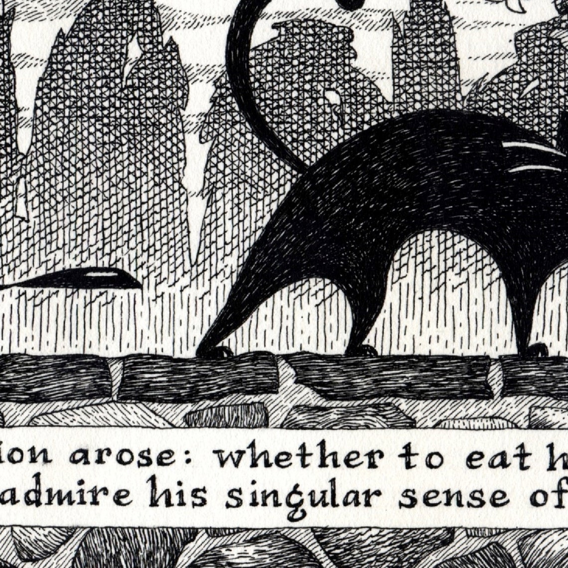 Fine Art Print of Funny Crow in Tuxedo Strutting by Surprised | Etsy