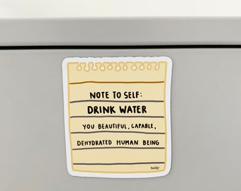 Drink Water Reminder Magnet Water Drop Magnet Refrigerator Magnet Stay ...