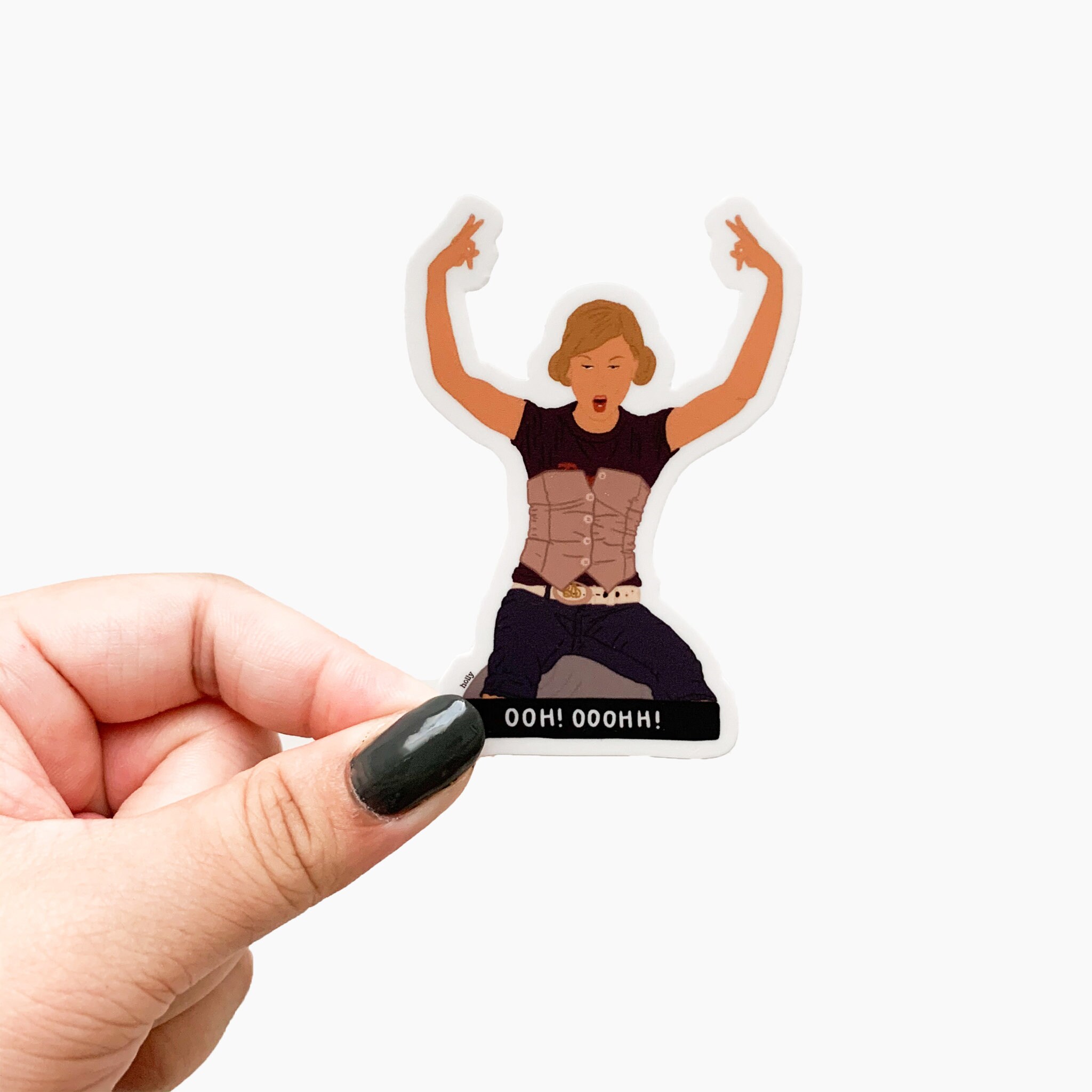 Ooh Ooohh! Baby Mama Amy Poehler Sticker - 3" Vinyl Sticker, Funny ...