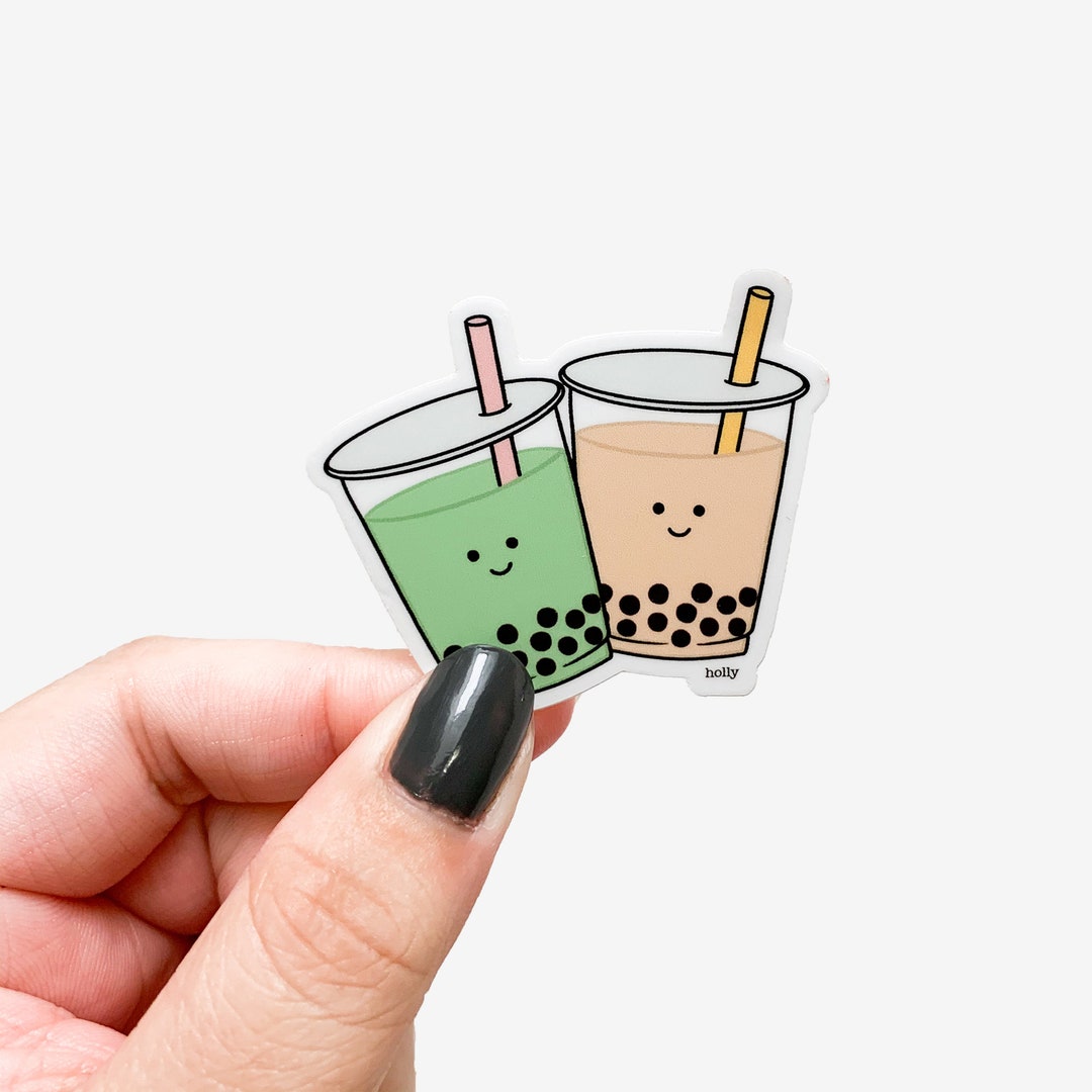 Boba Sticker - 3" Vinyl Stickers, Cute Mini Stickers, Food Stickers for ...