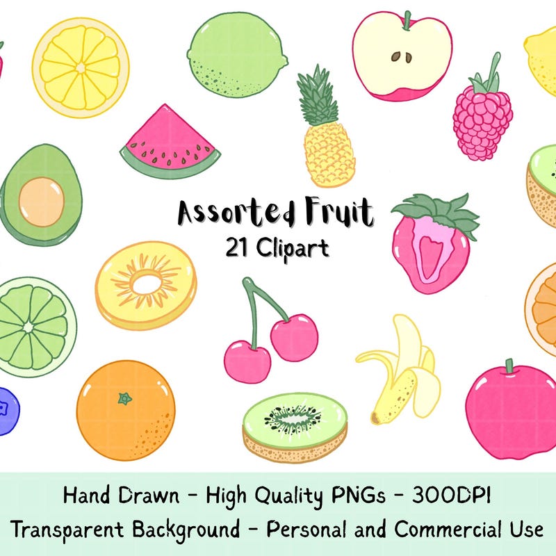 Hand Drawn Apple Sticker - Etsy